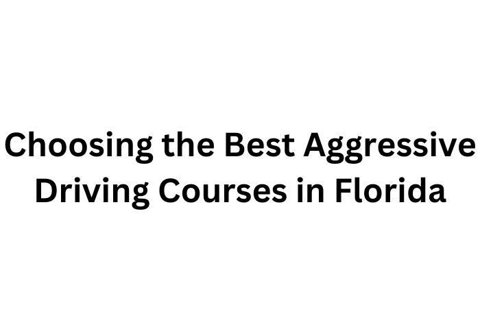 Choosing the Best Aggressive Driving Courses in Florida | A Guide